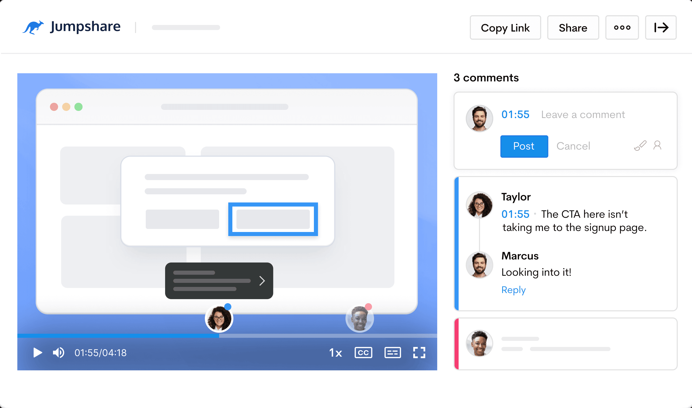 Remote Video Collaboration Tool for Developers | Jumpshare